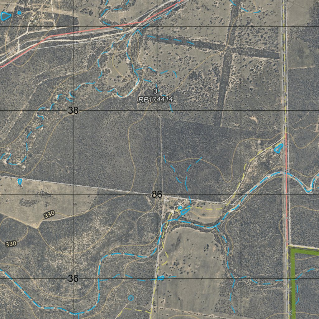 Dunmore (9042-1i) Map by Department of Resources | Avenza Maps