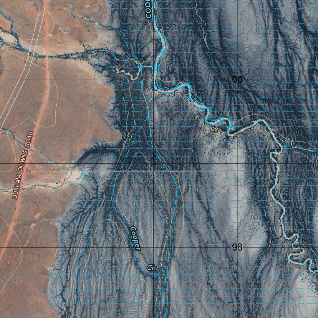 Durham Downs (7243-1i) Map by Department of Resources | Avenza Maps
