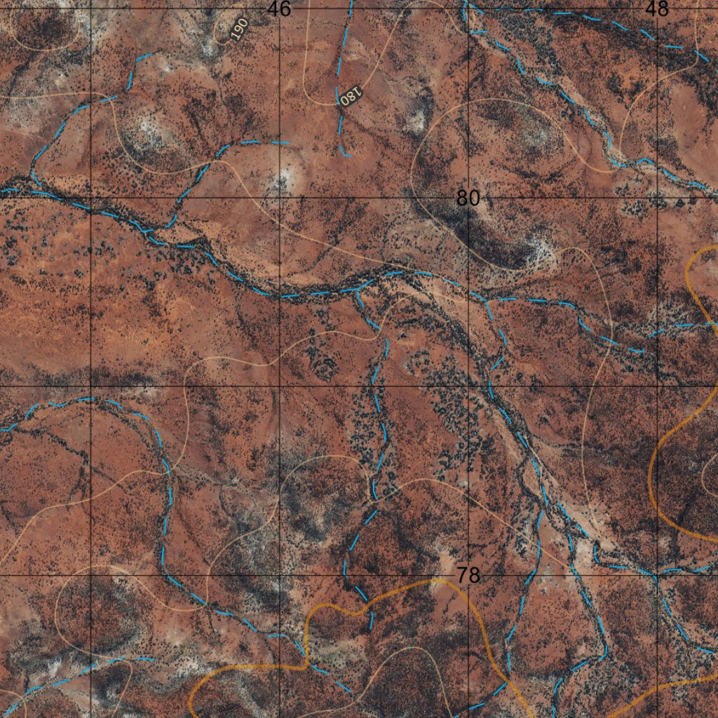 Dynevor Downs (7741-1i) Map by Department of Resources | Avenza Maps