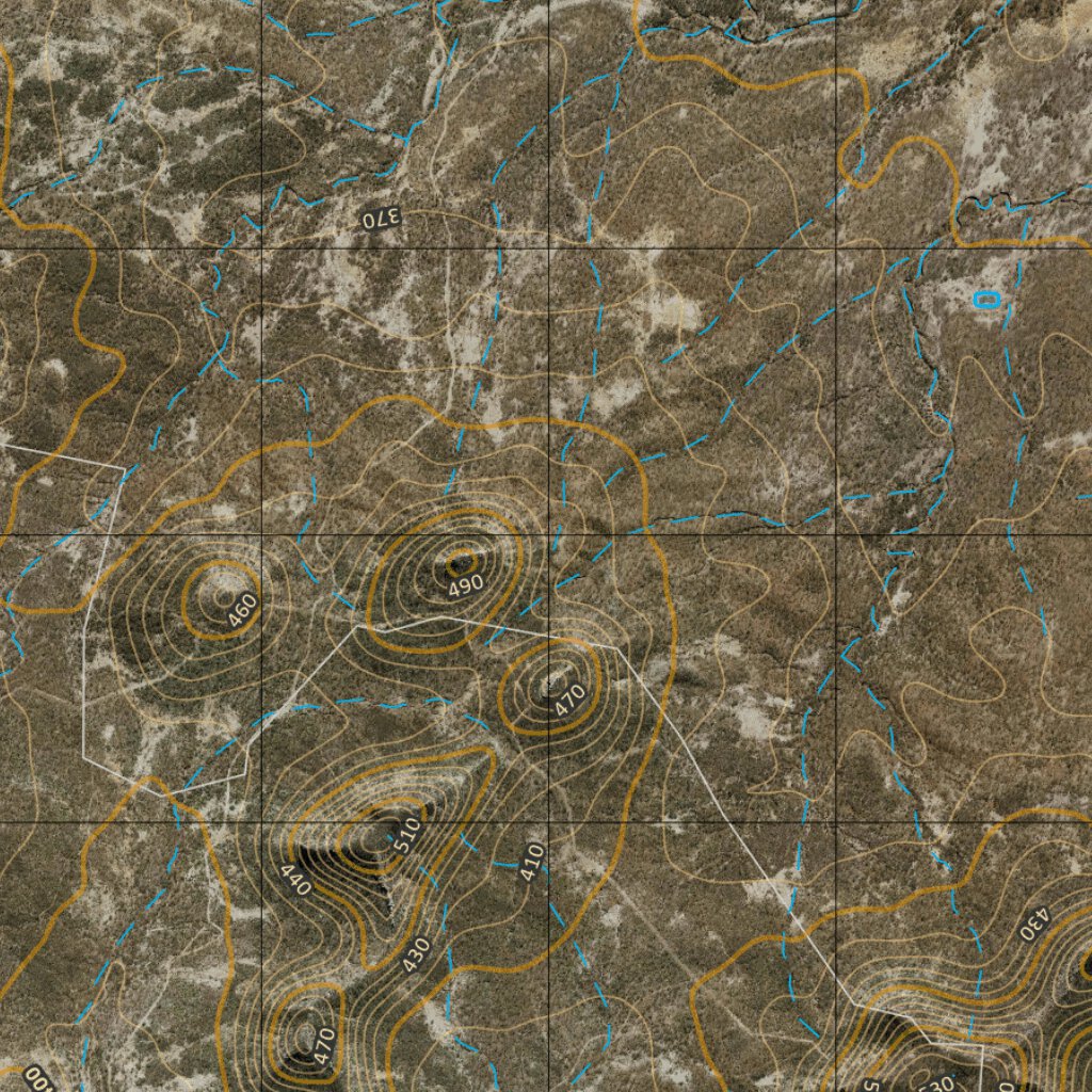 Echo Hills (8349-1i) Map by Department of Resources | Avenza Maps