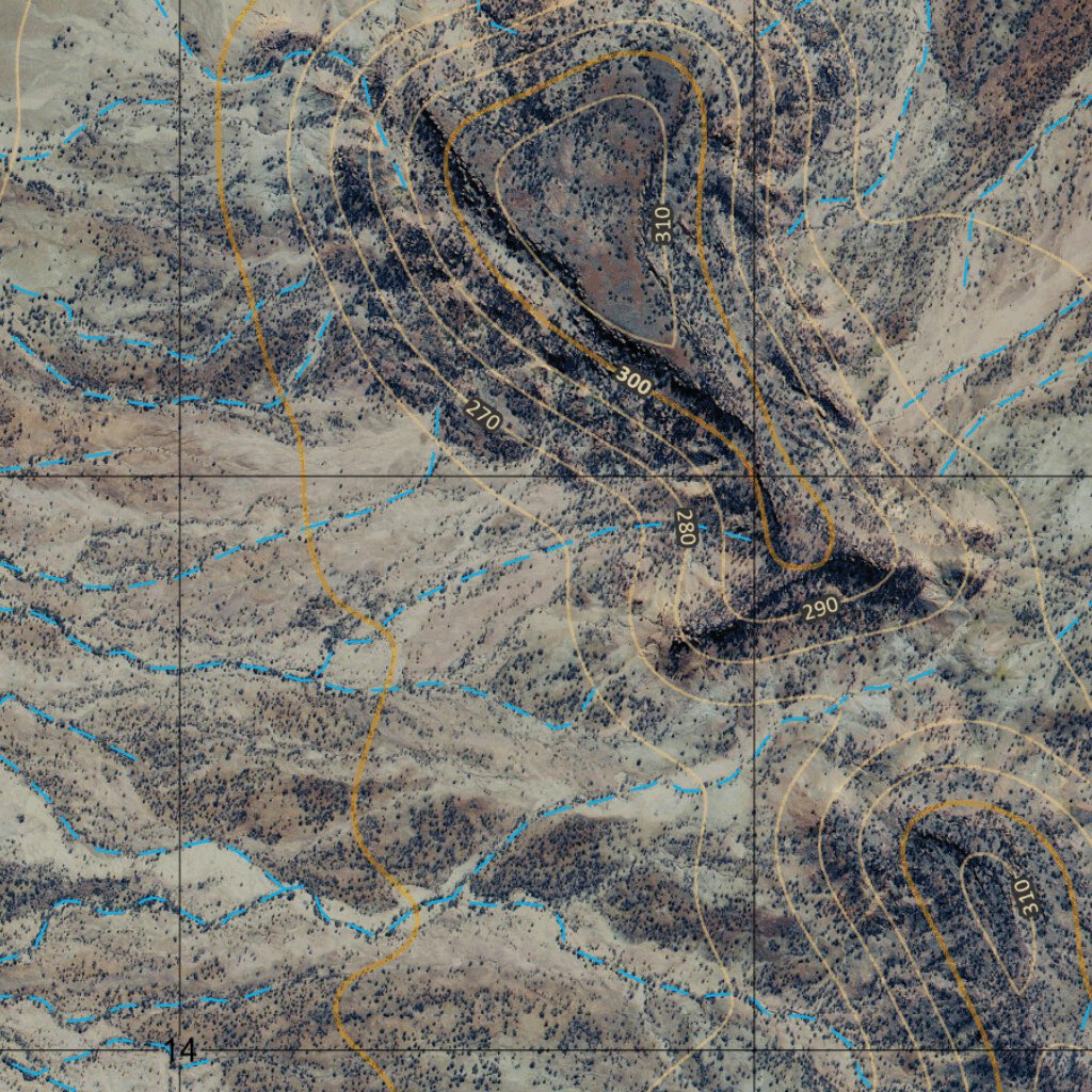 El Rita (7154-11i) Map by Department of Resources | Avenza Maps