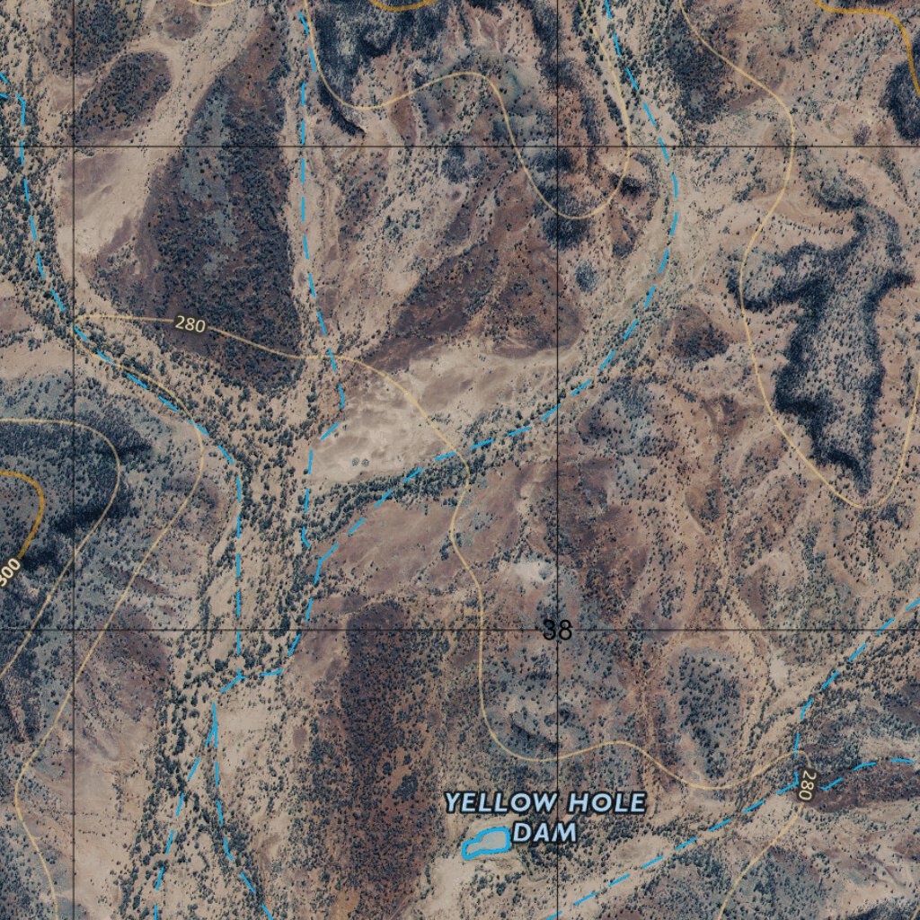 El Rita (7154-13i) Map by Department of Resources | Avenza Maps