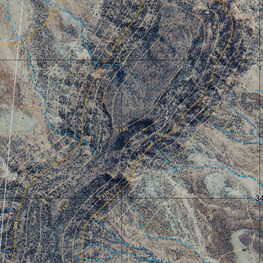 El Rita (7154-14i) Map by Department of Resources | Avenza Maps