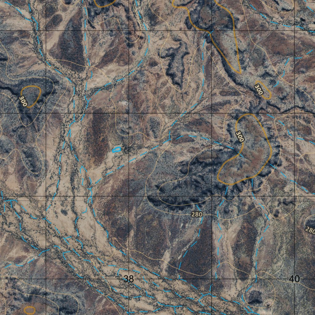 El Rita (7154-1i) Map by Department of Resources | Avenza Maps