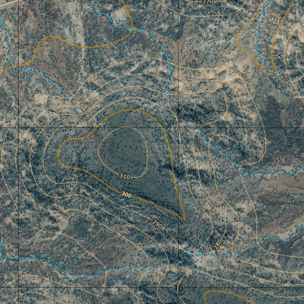 El Rita (7154-42i) Map by Department of Resources | Avenza Maps