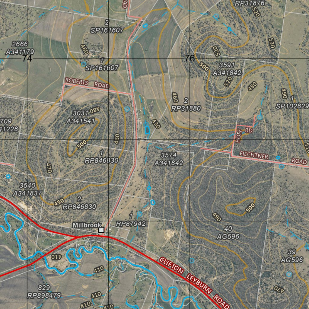 Ellangowan (9242-3i) Map by Department of Resources | Avenza Maps