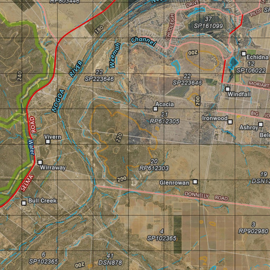 Emerald (8550i) Map by Department of Resources | Avenza Maps