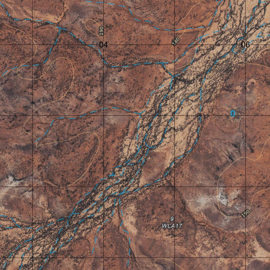 Eromanga (7544-4i) Map by Department of Resources | Avenza Maps