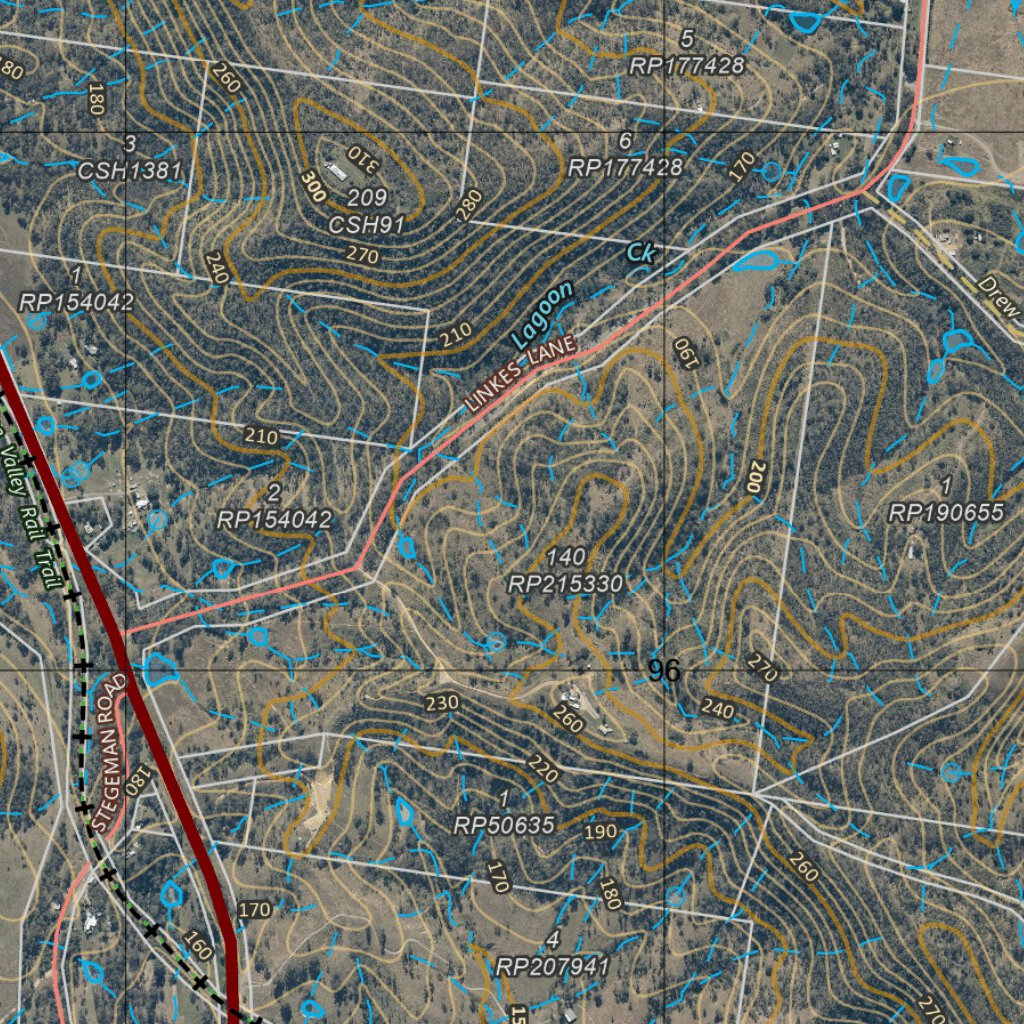 Esk (9343-12i) Map by Department of Resources | Avenza Maps