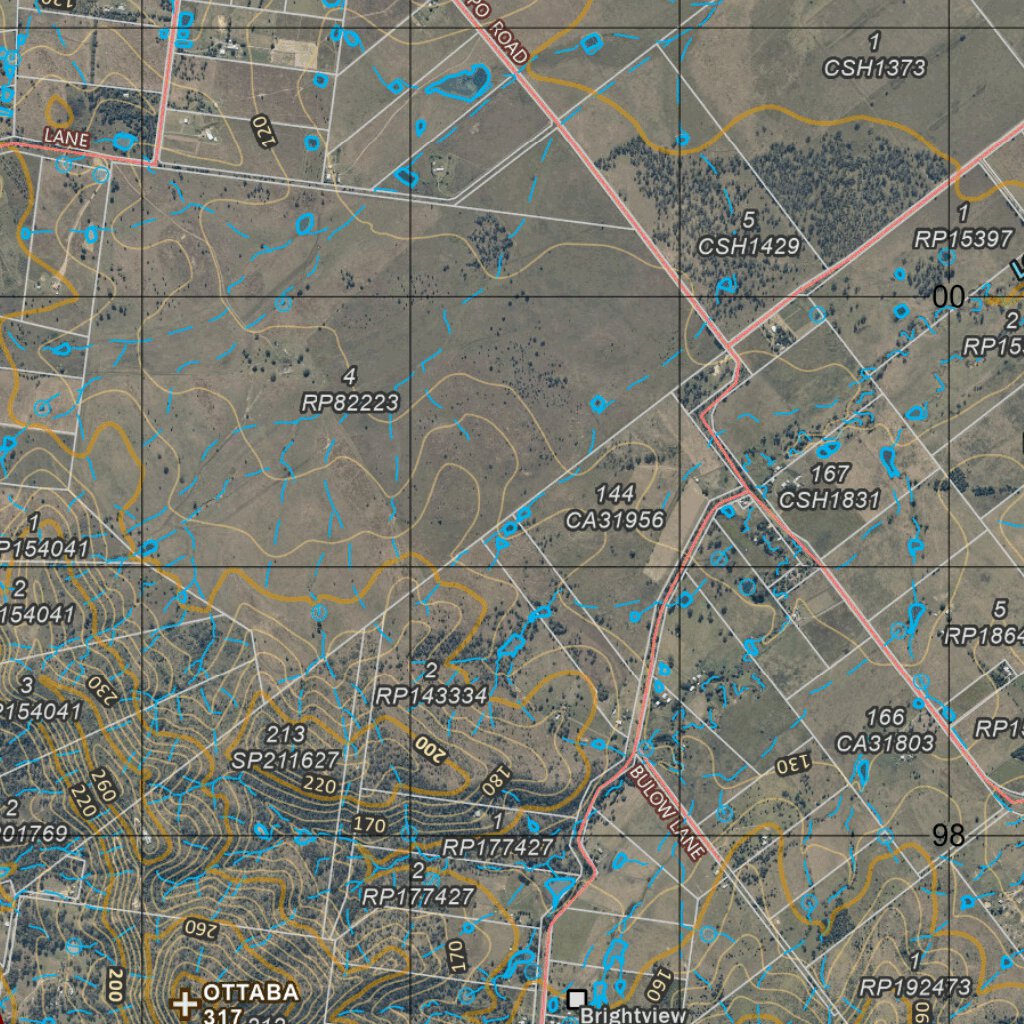 Esk (9343-1i) Map by Department of Resources | Avenza Maps