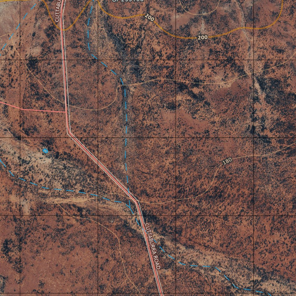 Eulo (7941-2i) Map by Department of Resources | Avenza Maps