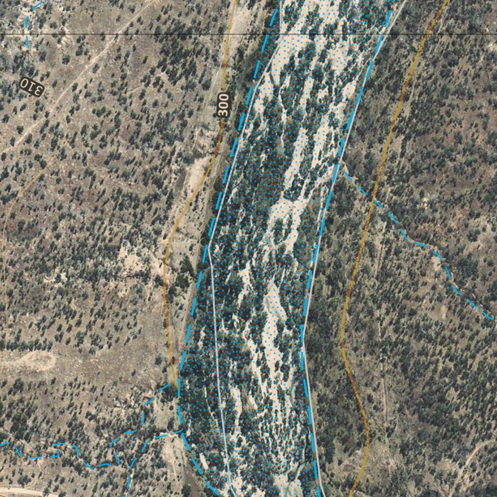 Georgetown (7661-343i) Map by Department of Resources | Avenza Maps