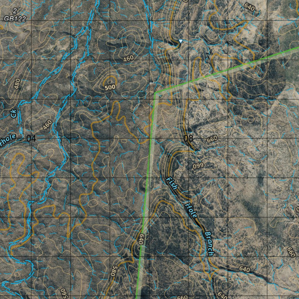 Georgetown (7661i) Map by Department of Resources | Avenza Maps