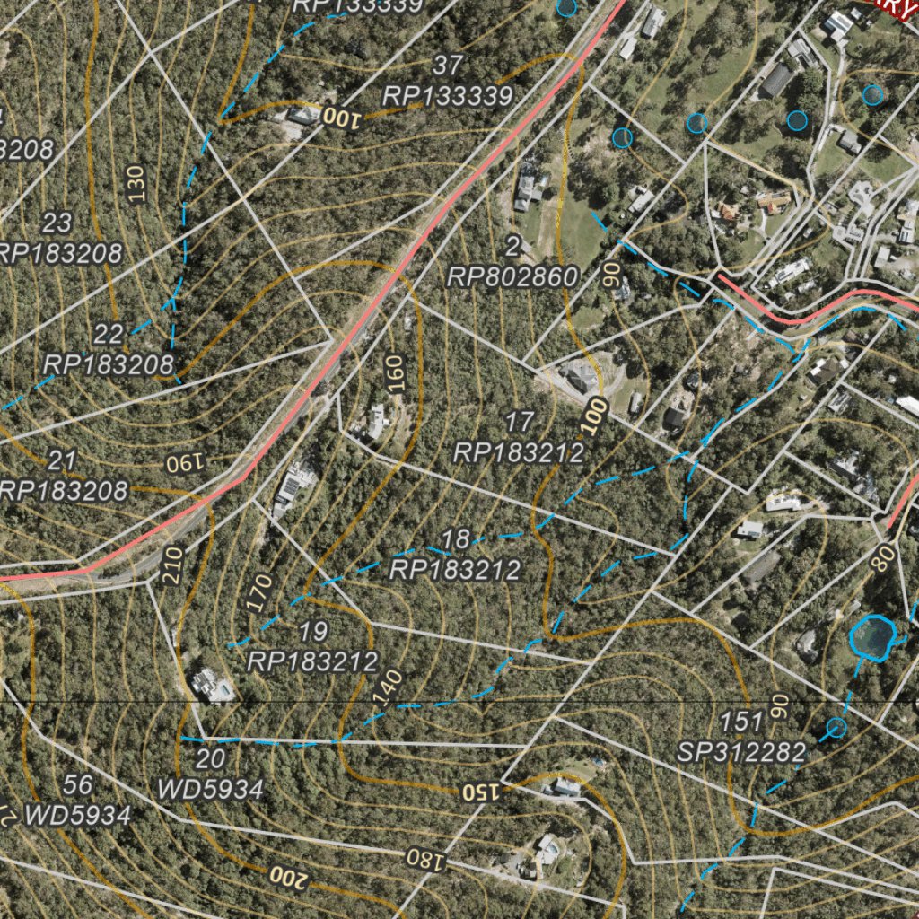 GILSTON (9541-144i) Map by Department of Resources | Avenza Maps