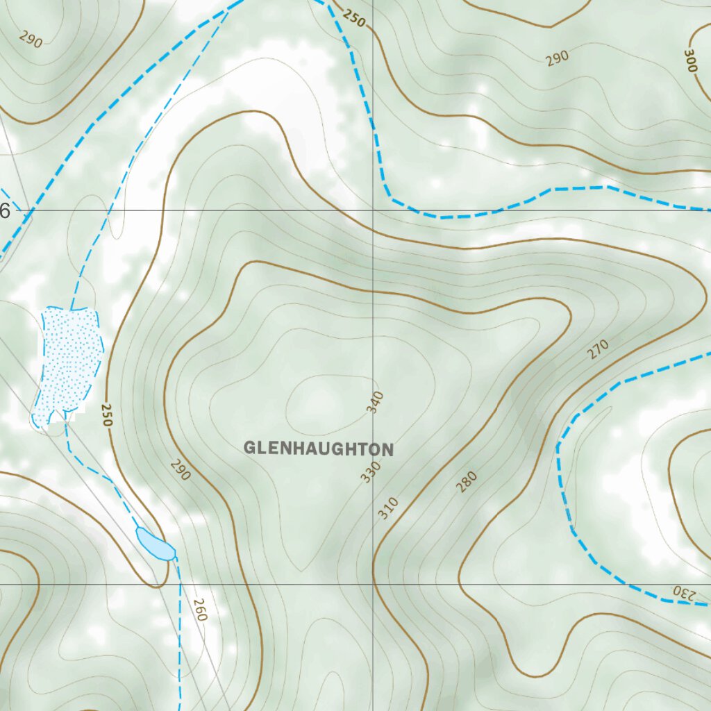Glenhaughton (8747-22) Map by Department of Resources | Avenza Maps