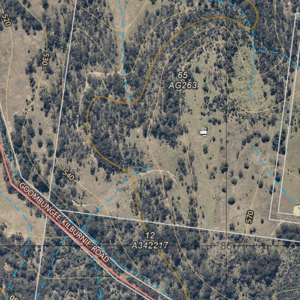 Goombungee (9243-241i) Map by Department of Resources | Avenza Maps