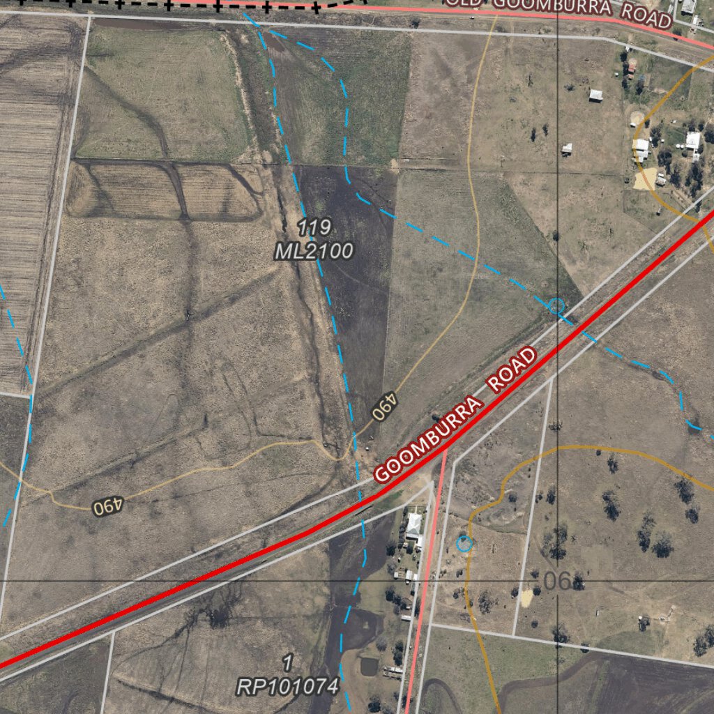 Goomburra (9341-444i) Map by Department of Resources | Avenza Maps