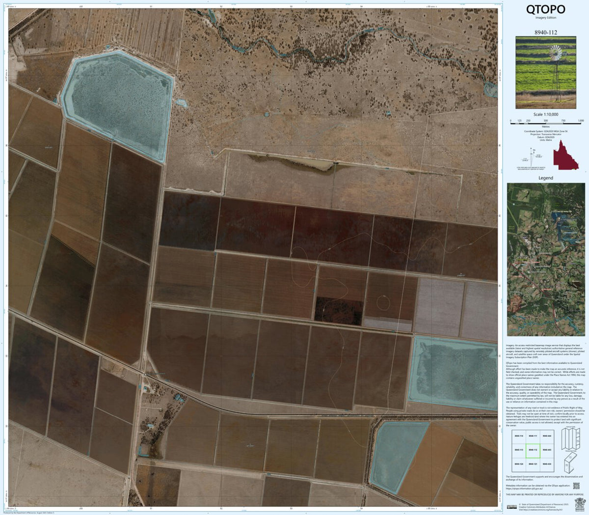 Goondiwindi (8940-112i) Map by Department of Resources | Avenza Maps