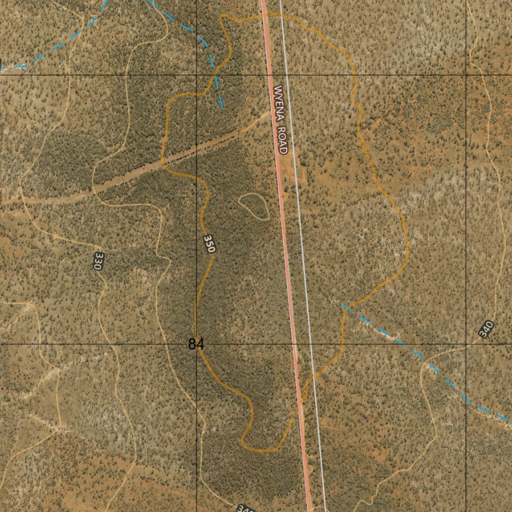 Goonyella (8454-24i) Map by Department of Resources | Avenza Maps