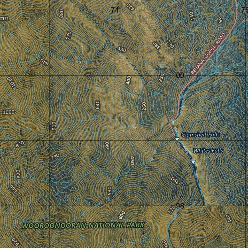 Gordonvale (8063-1i) Map by Department of Resources | Avenza Maps