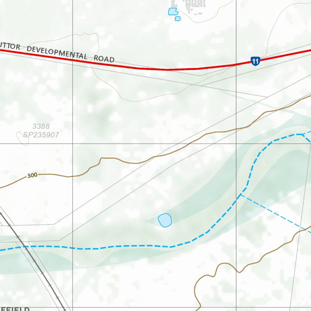 Gum Tree Creek (8454-11) Map by Department of Resources | Avenza Maps