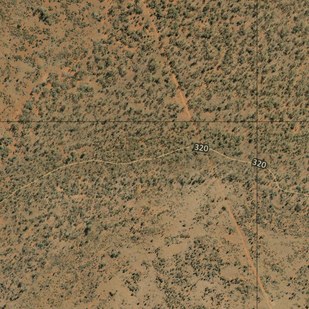 Gum Tree Creek (8454-113i) Map by Department of Resources | Avenza Maps