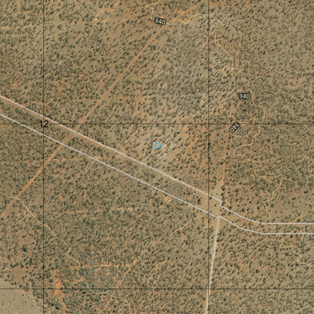 Gum Tree Creek (8454-11i) Map by Department of Resources | Avenza Maps