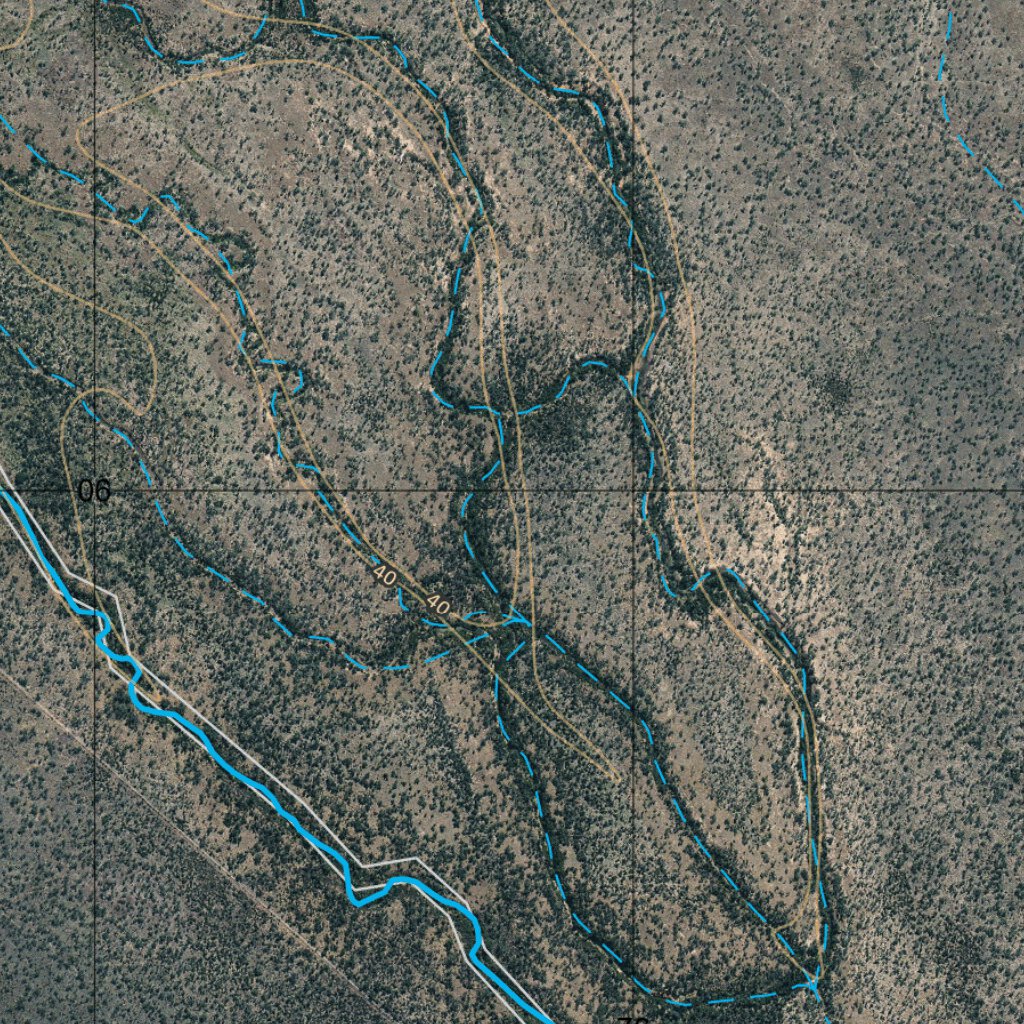 Gum Waterhole (6761-31i) Map by Department of Resources | Avenza Maps