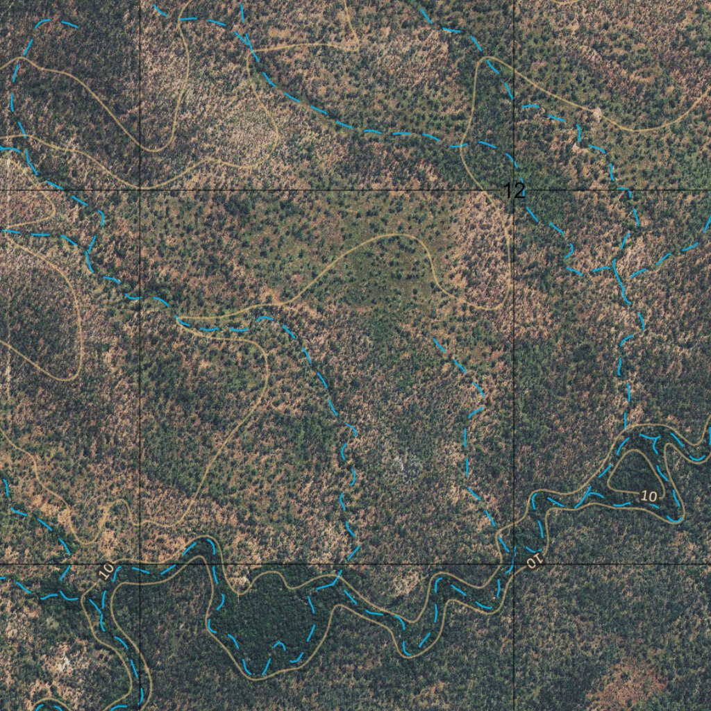 Gumbol Creek (7371-43i) Map by Department of Resources | Avenza Maps