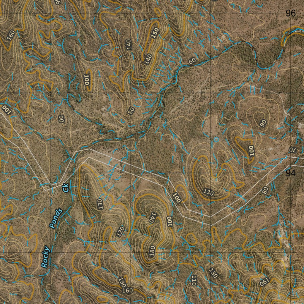 Gumlu (8458-3i) Map by Department of Resources | Avenza Maps