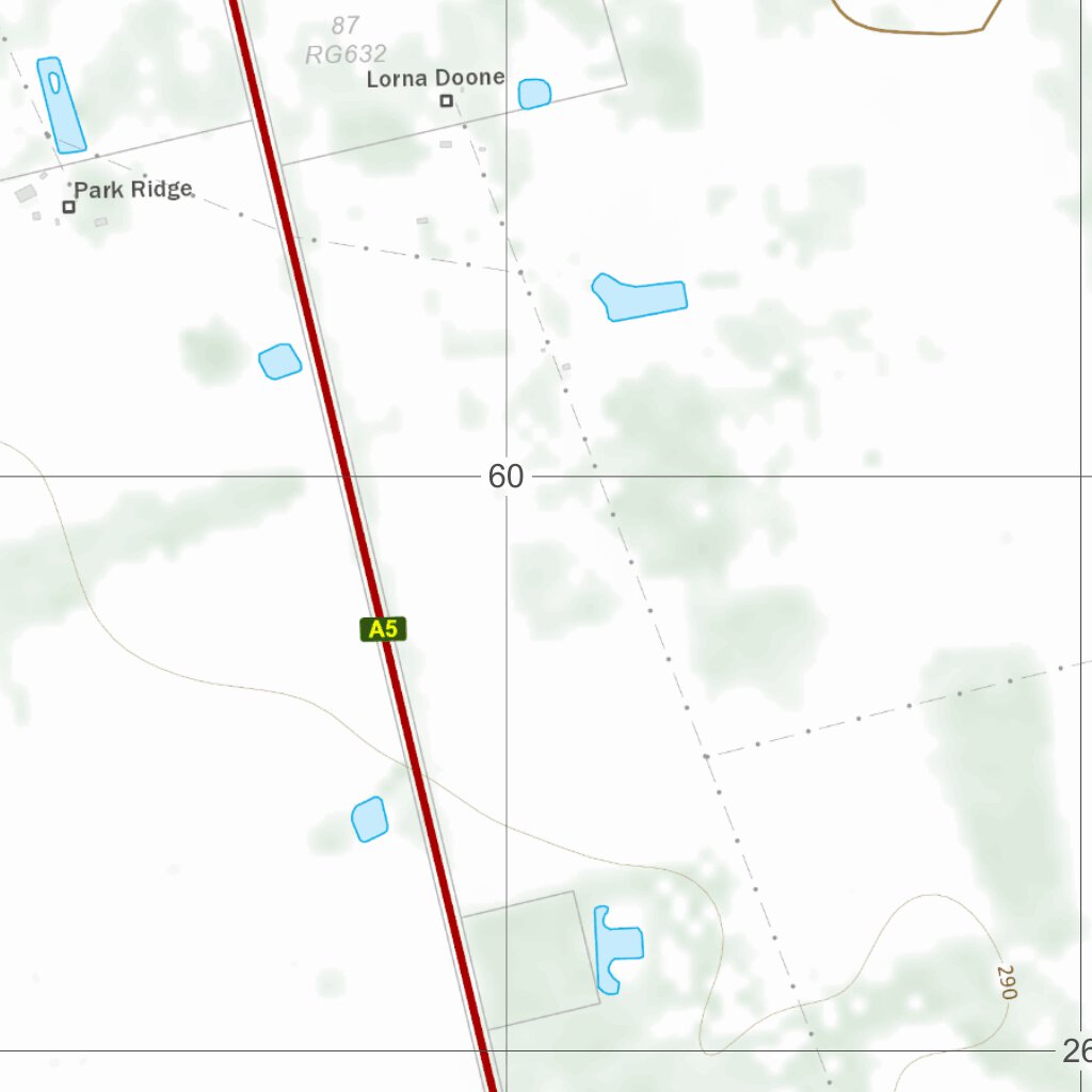 Hannaford (8943-32) Map by Department of Resources | Avenza Maps