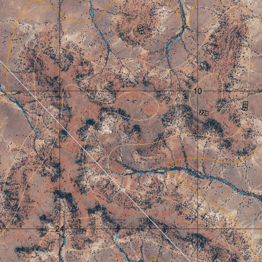 Herbert Downs (6751-23i) Map by Department of Resources | Avenza Maps