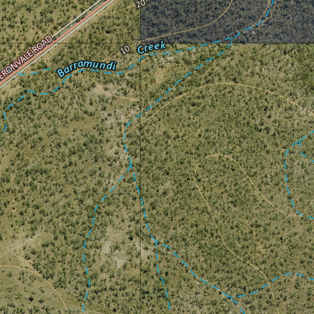 HERONVALE (8557-143i) Map by Department of Resources | Avenza Maps
