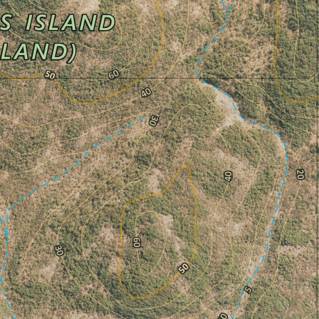 Horn Island (7376-133i) Map by Department of Resources | Avenza Maps