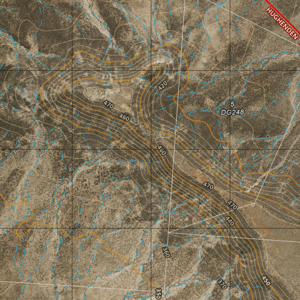 Hughenden (7756-3i) Map by Department of Resources | Avenza Maps