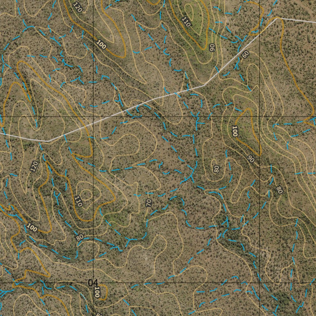 Inkerman (8358-21i) Map by Department of Resources | Avenza Maps