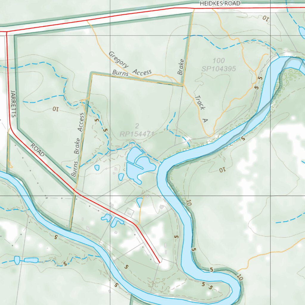 Isis Junction (9347-12) Map by Department of Resources | Avenza Maps