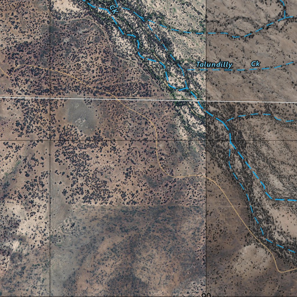 Isisford (7749-22i) Map by Department of Resources | Avenza Maps