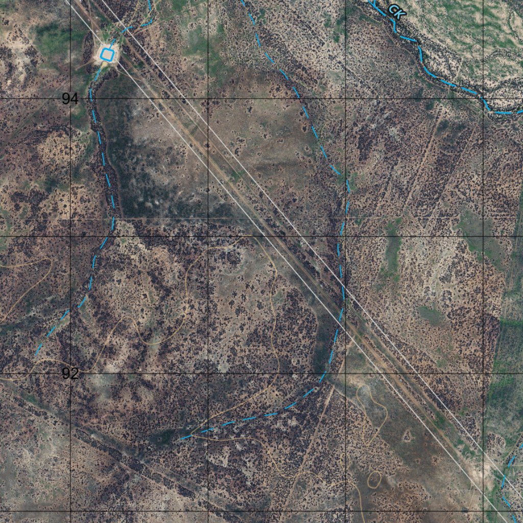 Isisford (7749-2i) Map by Department of Resources | Avenza Maps