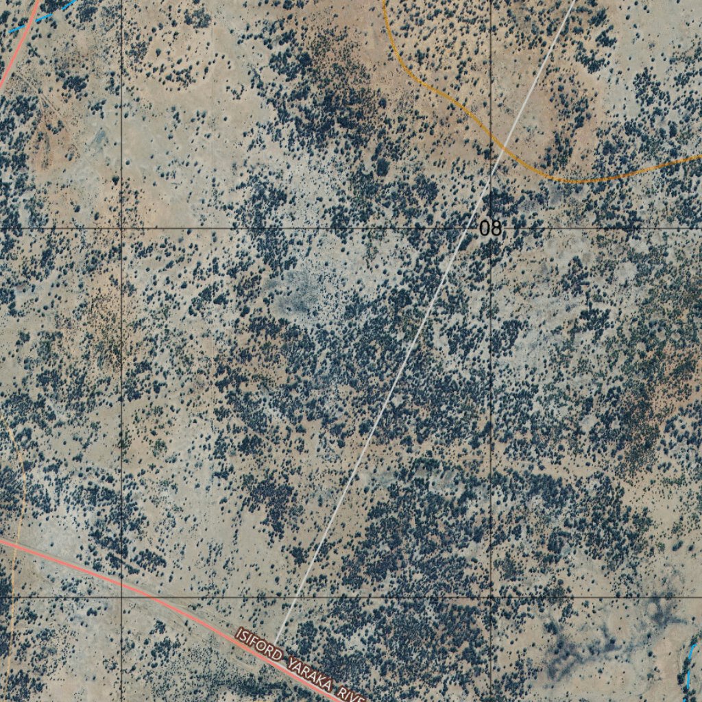 Isisford (7749-33i) Map by Department of Resources | Avenza Maps