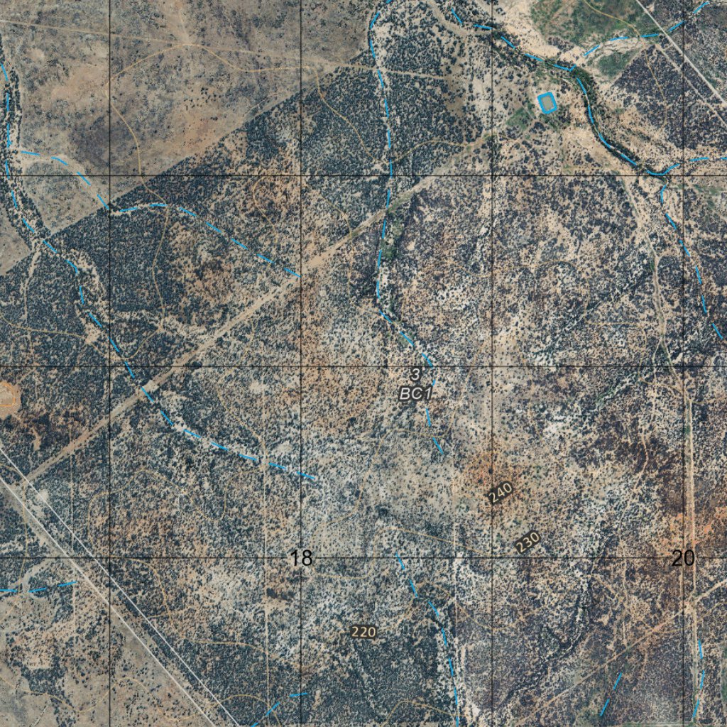 Isisford (7749-3i) Map by Department of Resources | Avenza Maps