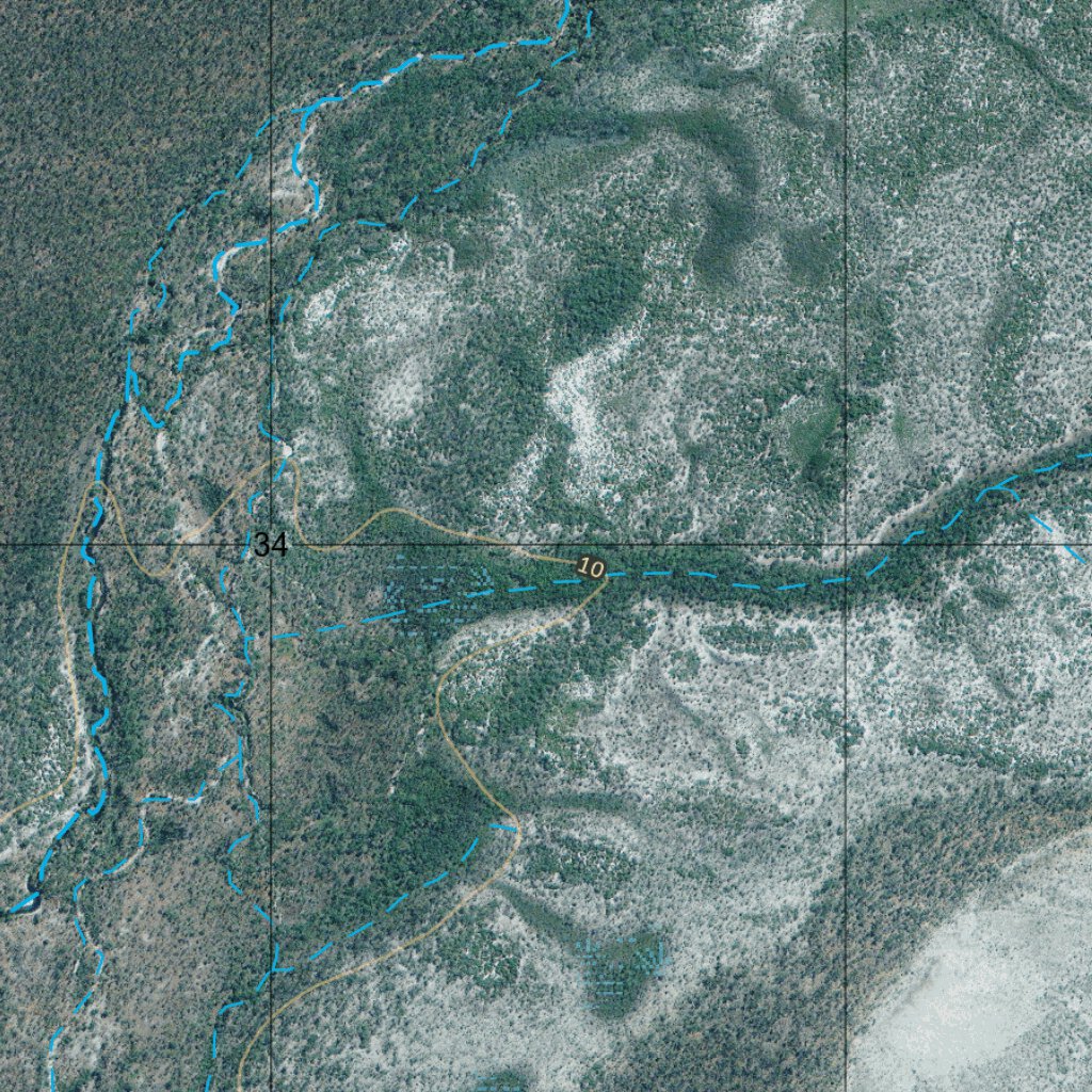 Jackson River (7374-41i) Map by Department of Resources | Avenza Maps