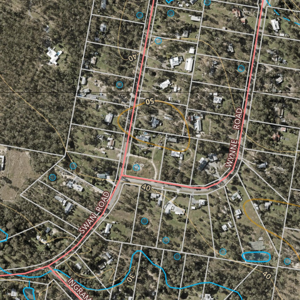 JIMBOOMBA (9542-343i) Map by Department of Resources | Avenza Maps