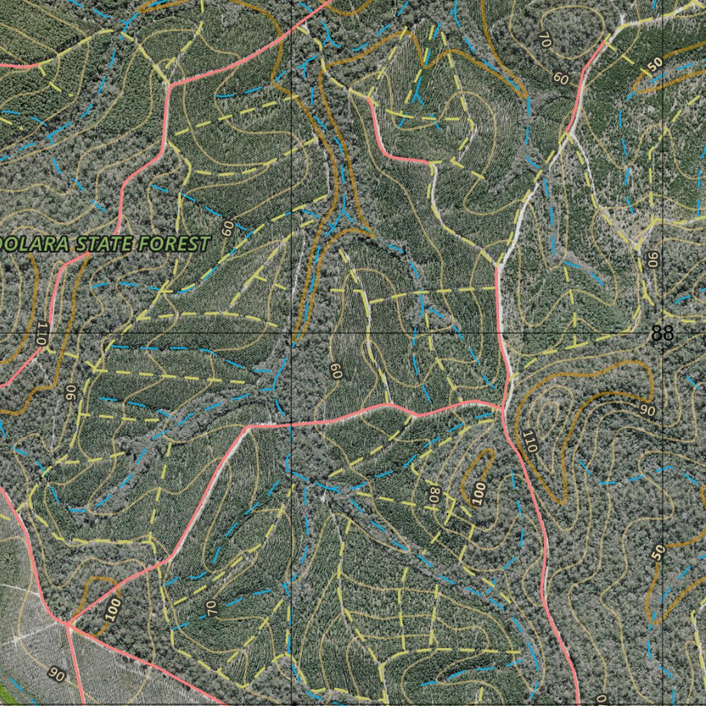 Kelly (9446-23i) Map by Department of Resources | Avenza Maps