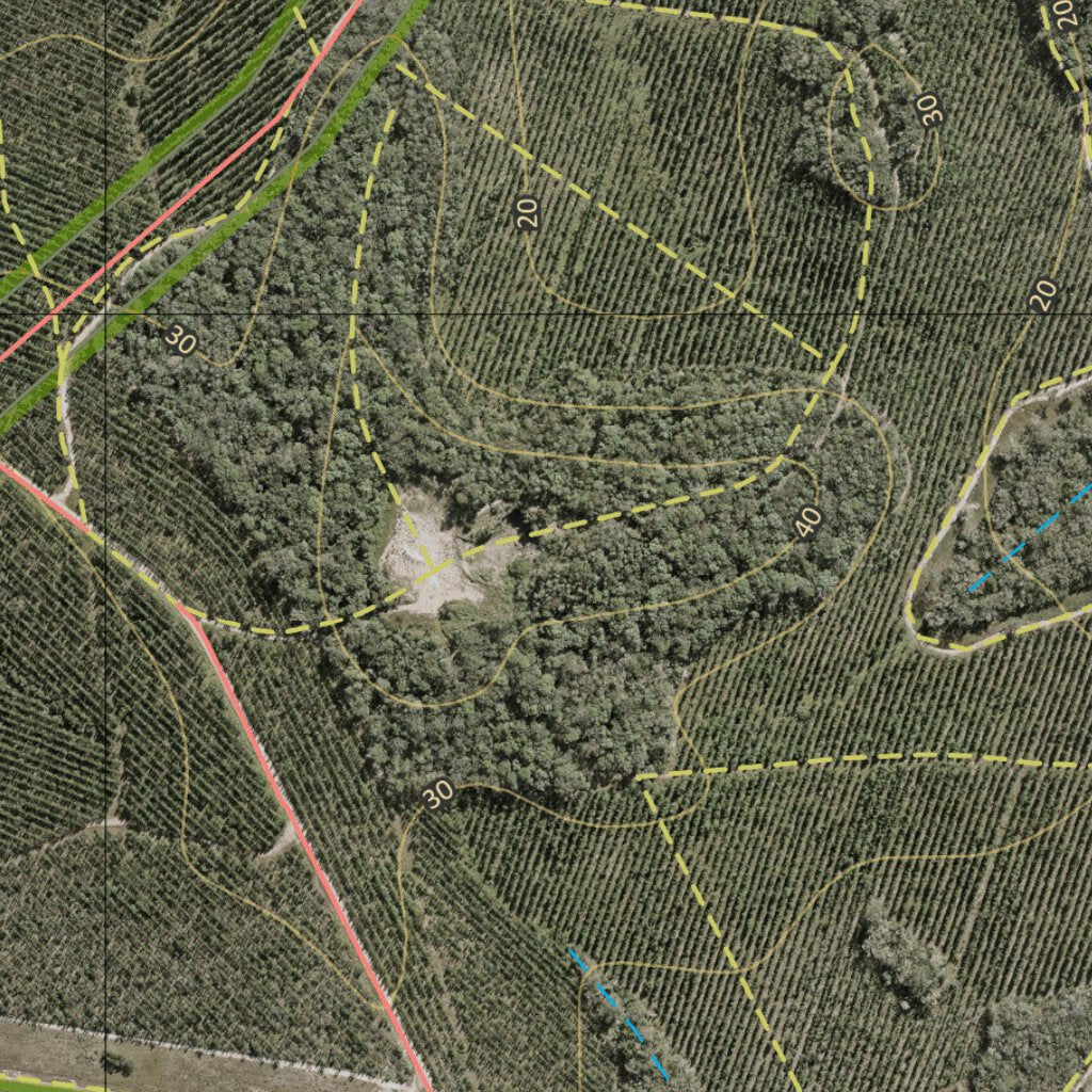 KIN KIN CREEK (9445-122i) Map by Department of Resources | Avenza Maps