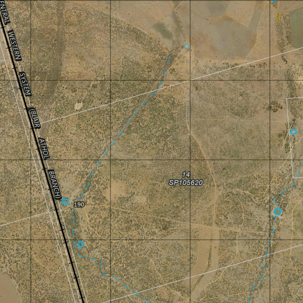 Kingower (8551-3i) Map by Department of Resources | Avenza Maps