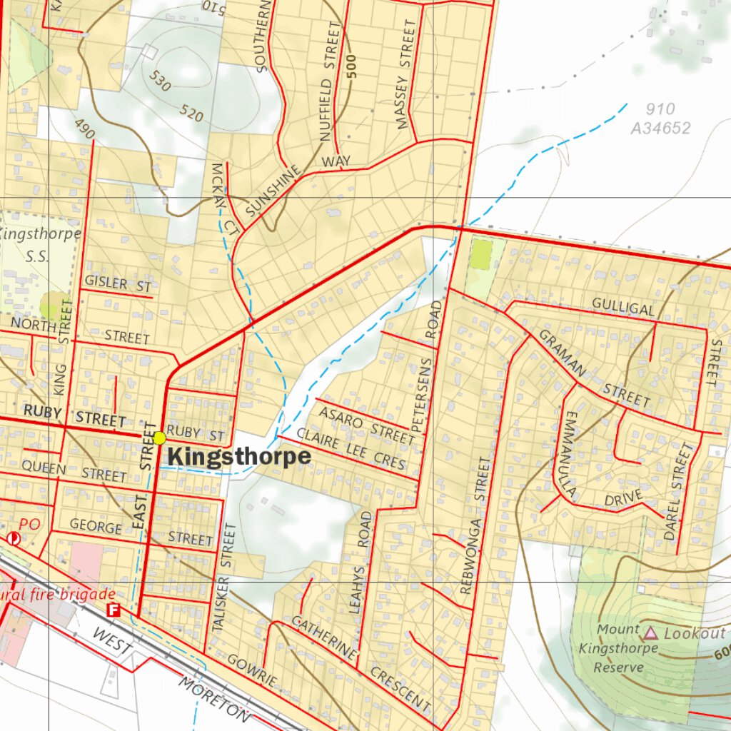 Kingsthorpe (9243-23) Map by Department of Resources | Avenza Maps