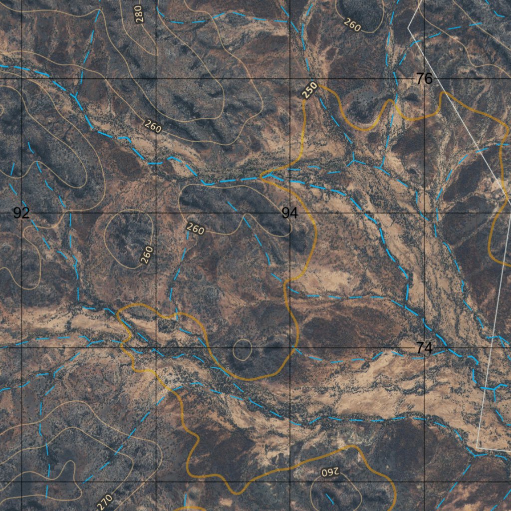 Kynuna (7254-2i) Map by Department of Resources | Avenza Maps