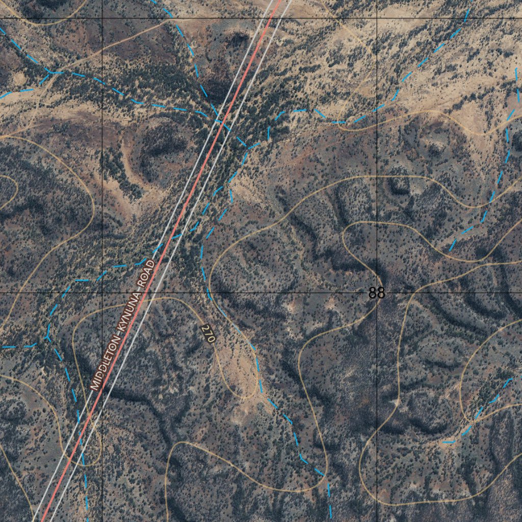 Kynuna (7254-34i) Map by Department of Resources | Avenza Maps