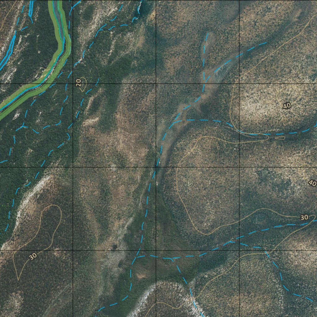 Lake Archer (7370-4i) Map by Department of Resources | Avenza Maps